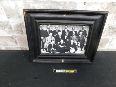 Lot 305 - Framed Magazine Photo of Boston Writers including Tim ...