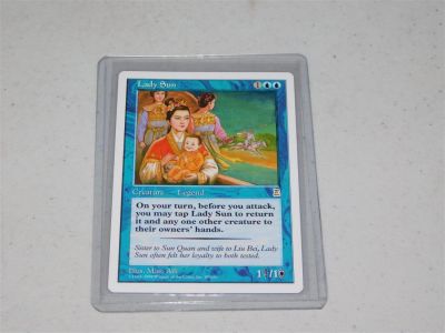 Lot 213 - MTG Lady Sun - Portal Three Kingdoms - Bodnar's Auction ...
