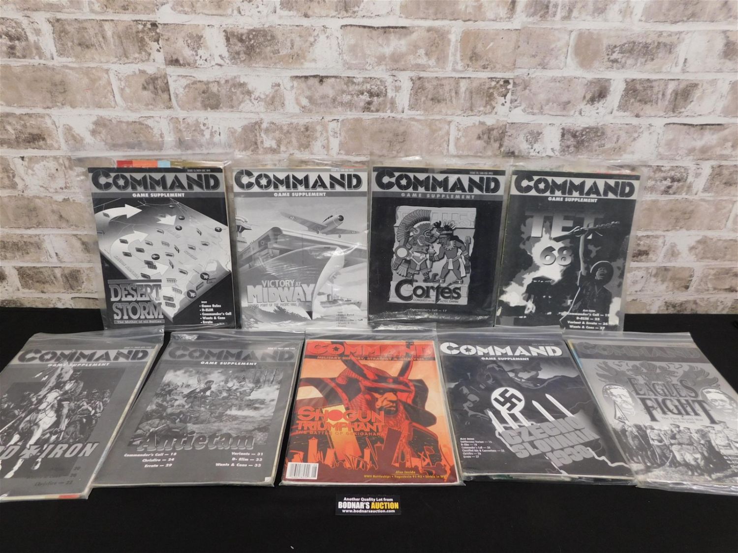 Lot 86 - Lot of 9 Command Magazines/Game Supplements - Bodnar's Auction ...
