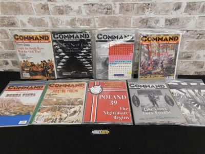 Lot 87 - Lot of 9 Command Magazines/Game Supplements - Bodnar's Auction ...