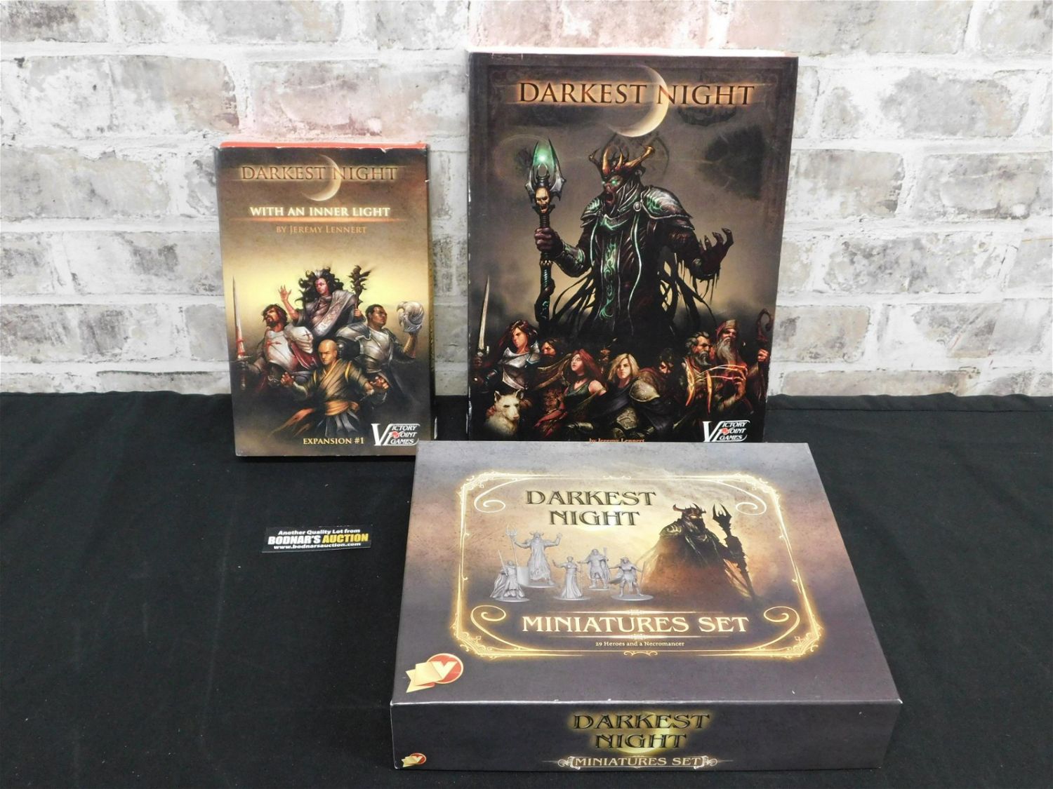 Lot 152 - Lot of Darkest Night Strategy Games by Victory Point - Bodnar ...