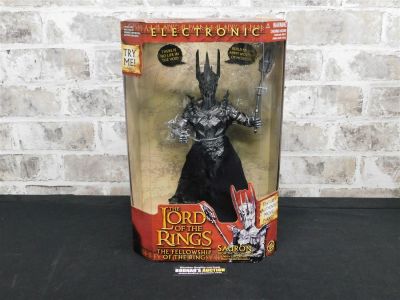 Lot 210 - LOTR Sauron Electronic Figure - Bodnar's Auction ...