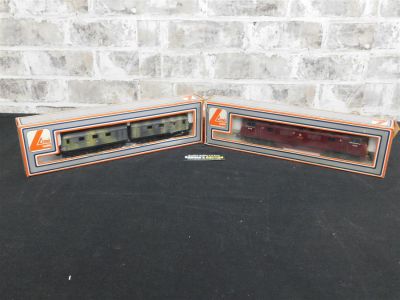 Lot 221 - Lot of 2 HO Scale Lima Models Train Engines - Bodnar's ...