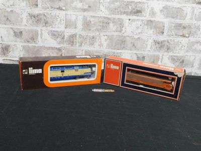 Lot 224 - Lot of 2 HO Scale Lima Models Train Engines - Bodnar's ...