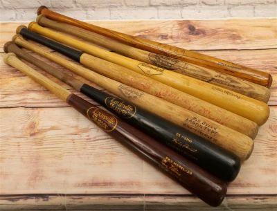 Lot 69 - Lot of 7 Vintage Baseball Bats - Bodnar's Auction ...