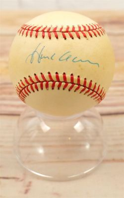 Lot 83 - Autographed Baseball - Bodnar's Auction | bodnarsauction.com