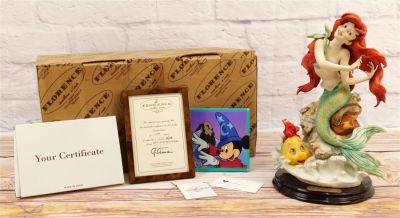 Lot 71 - Giuseppe Armani Walt Disney Ariel Figurine - Bodnar's Auction ...