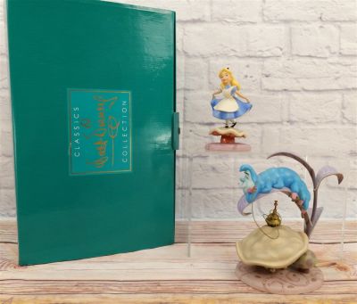 Lot 97 - WDCC Alice and Caterpillar Figurine Set - Bodnar's Auction ...