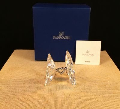 Lot 280 - Swarovski Crystal Love Butterflies Figurine - Bodnar's Auction | bodnarsauction.com