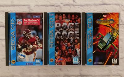 Lot 41 - Lot of 3 Sega CD Video Games - Bodnar's Auction ...