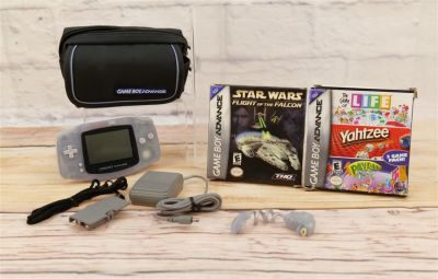 Lot 90 - Nintendo Game Boy Advance System - Bodnar's Auction ...