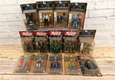Lot 287 - Lot of DC Direct Secret Files Action Figures - Series 1,2 ...