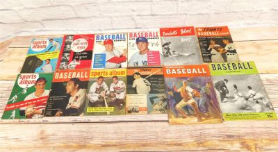 Lot 58 - Lot of 12 Vintage Baseball Magazines - Bodnar's Auction ...