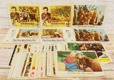 Lot 1 - Lot of 50+ Lobby Cards - Bodnar's Auction | bodnarsauction.com