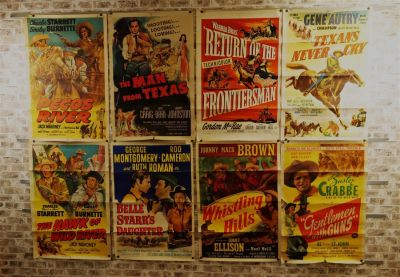 Lot 28 - Lot of 8 One Sheet Movie Posters - Bodnar's Auction ...
