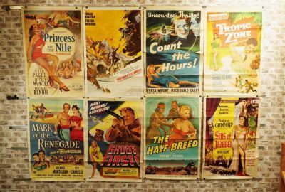 Lot 43 - Lot of 8 One Sheet Movie Posters - Bodnar's Auction ...