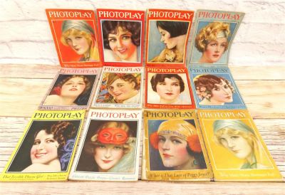Lot 226 - Lot of 12 Photoplay Magazines - 1925 - Bodnar's Auction ...