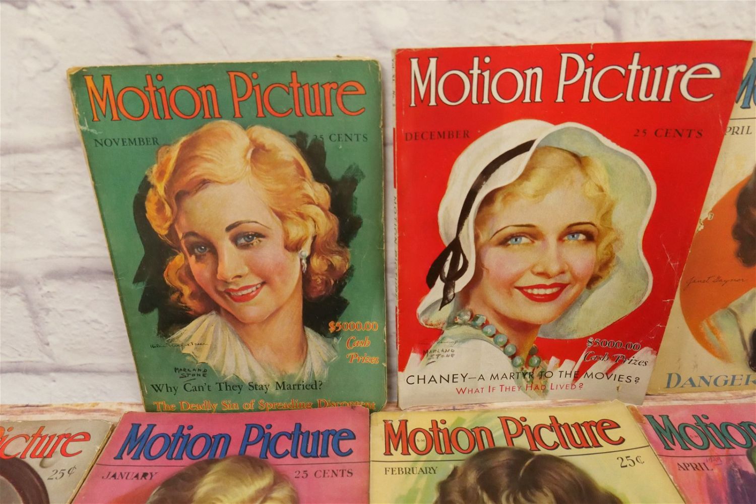 Lot 256 - Lot of 20 Motion Picture Magazines - 1929 & 1930 - Bodnar's ...