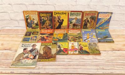 Lot 300 - Lot of Vintage Books and Magazines - Bodnar's Auction ...