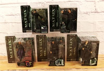 Lot 311 - Lot of 5 McFarlane The Matrix Action Figures - Bodnar's ...