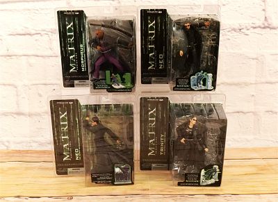 Lot 314 - Lot of 4 McFarlane The Matrix Action Figures - Bodnar's ...