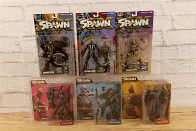 Lot 477 - Lot of 6 McFarlane Spawn Action Figures - Bodnar's Auction | bodnarsauction.com