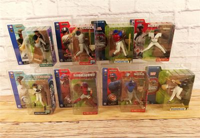 Lot 519 - Lot of 8 McFarlane MLB Sports Figures - Series 1 with ...