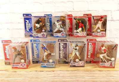 Lot 527 - Lot of 8 McFarlane MLB Sports Figures - Series 11 - Bodnar's ...
