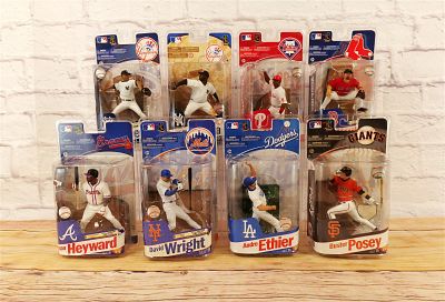 Lot 536 - Lot of 8 McFarlane MLB Sports Figures - Mostly Series 28 ...