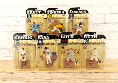 Lot 540 - Lot of 7 McFarlane MLB Sports Figures - Cooperstown ...