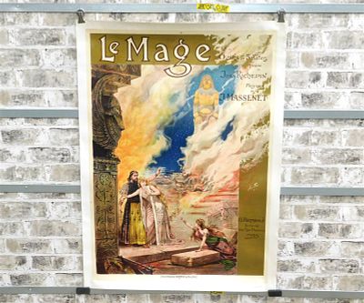 Lot 17 - Le Mage Antique French Opera Lithograph - Bodnar's Auction ...