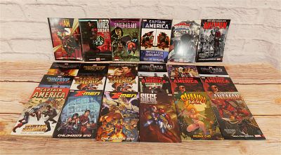 Lot 21 - Lot of 24 Marvel Trade Paperbacks - Bodnar's Auction ...