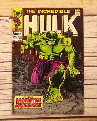 Lot 53 - The Incredible Hulk #105 - Bodnar's Auction | bodnarsauction.com