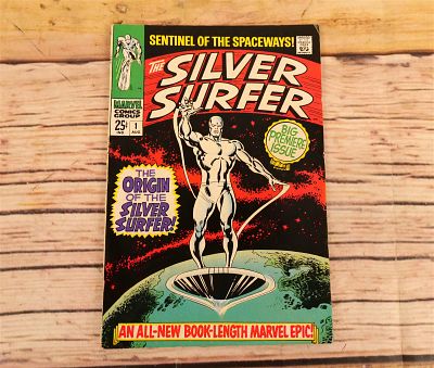 Lot 158 - The Silver Surfer #1 - Bodnar's Auction | bodnarsauction.com
