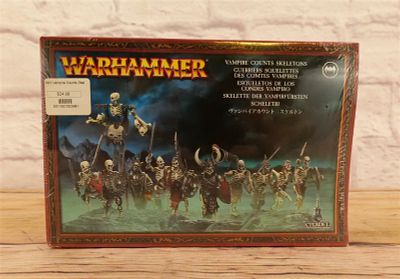 Lot 81 - Warhammer Vampire, Counts, and Skeletons Figure Set - Bodnar's ...