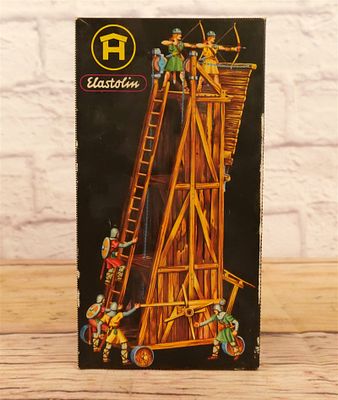Lot 85 - Elastolin Siege Tower - Bodnar's Auction | bodnarsauction.com