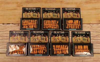 Lot 96 - Lot of 7 Atlantic HO Scale Egyptian Plastic Figures - Bodnar's ...