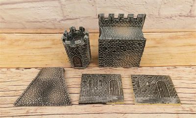 Lot 131 - Lot of Barzso Castle Accessories/Add On Pieces - Bodnar's ...