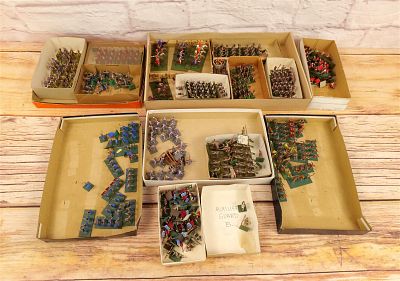 Lot 209 - Lot of Custom Hand Painted Plastic Roman Figures - Bodnar's ...