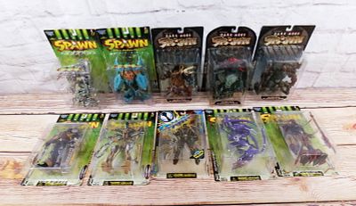 Lot 24 - Lot of 10 McFarlane Spawn Action Figures - Series 8-11 ...