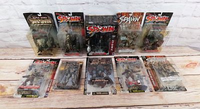 Lot 42 - Lot of 10 McFarlane Spawn Action Figures - Series 11 - 13 - Bodnar's Auction ...