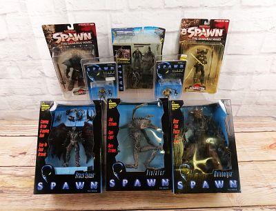 Lot 72 - Mixed Lot of McFarlane Spawn Action Figures - Bodnar's Auction | bodnarsauction.com