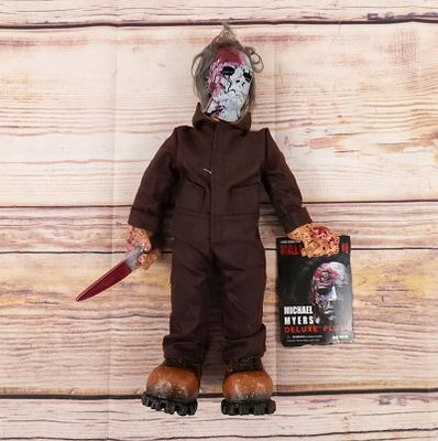 Lot 109 - Mezco Fear Michael Myers Halloween II Deluxe Plush Figure ...