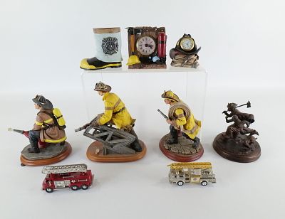 Lot 46 - Lot of Firefighter Collectibles - Bodnar's Auction ...