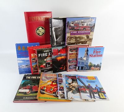 Lot 93 - Firefighter and Fire Engine Related Books and Magazines ...