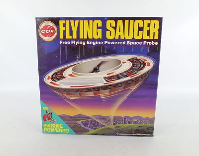 Lot 123 - Cox Gas Powered Flying Saucer - Bodnar's Auction ...