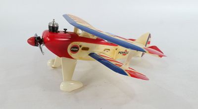 Lot 129 - Vintage Cox "Pitts Special" Gas Powered Biplane - Bodnar's ...
