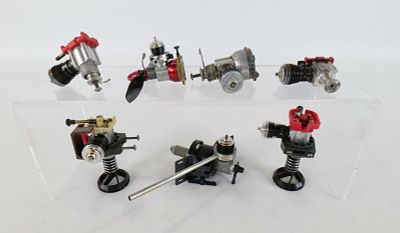 Lot 151 - Lot of 7 Vintage Cox Engines - Bodnar's Auction ...