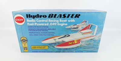 Lot 157 - Cox Hydro Blaster Gas Powered Racing Boat - Bodnar's Auction ...