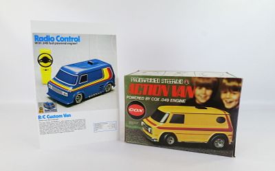Lot 161 - Cox Gas Powered Action Van - Bodnar's Auction ...
